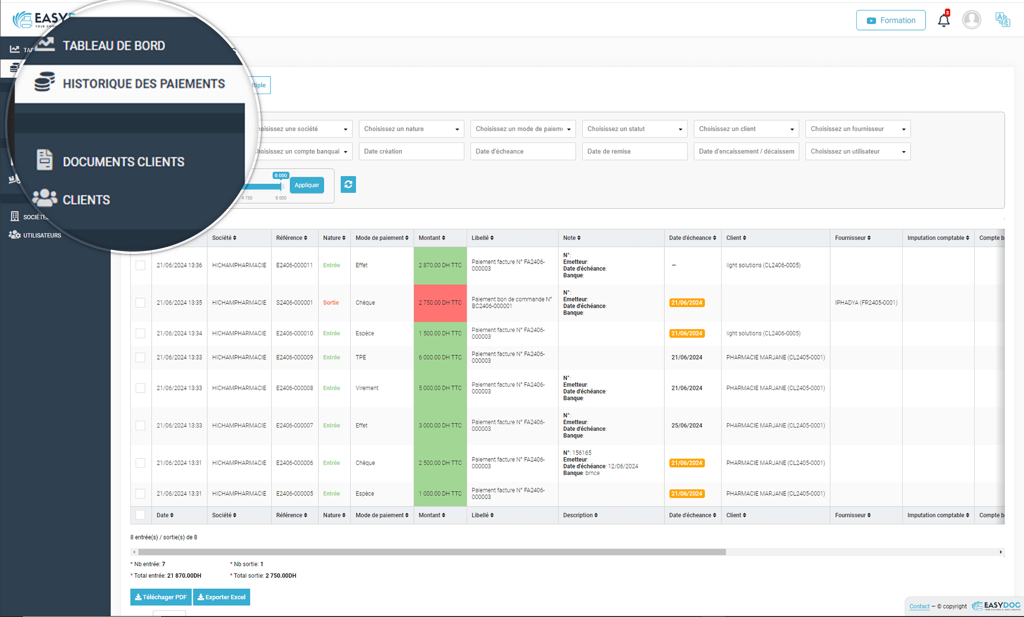EasyDoc | Logiciel de facturation Maroc 100% illimité